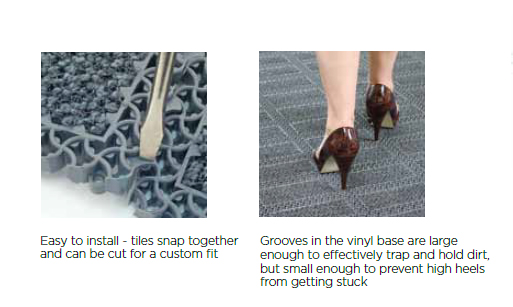 3M Nomad Modular Matting 9200 are 3M Modular Tiles by American Floor Mats