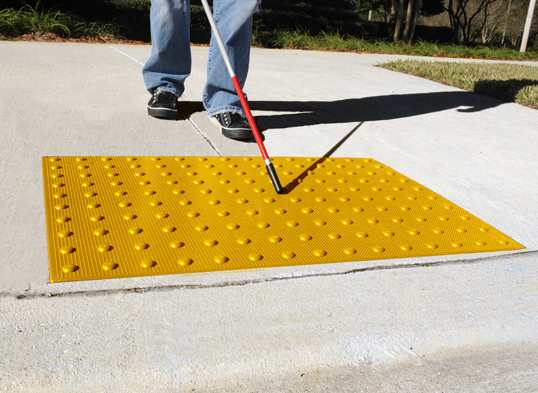 ADA Compliant Detectable Warnings Surface Tactiles | American Floor Mats