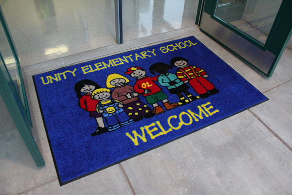 Premium Carpet School Logo Mats are School Logo Floor Mats by American ...