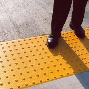 ADA Compliant Detectable Warnings Surface Tactiles | American Floor Mats